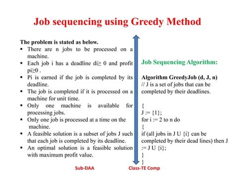 Final Ppts Daa Unit Iii Greedy Methodpdf Computing Technology