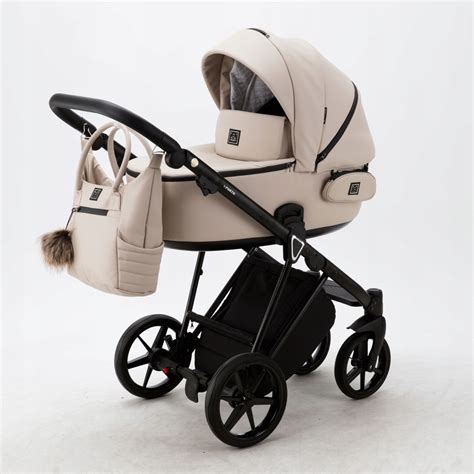 ADAMEX PORTO PREMIUM KOLICA 3U1 BEIGE – Baby Lux