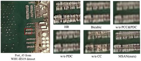 remote sensing free full text unpaired remote sensing image super