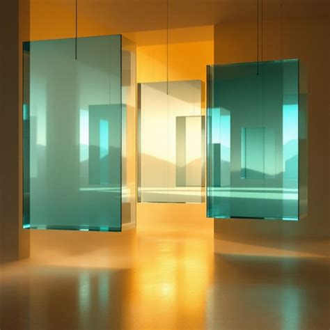 Free Luminous Floating Panels Image Download At Stockcake