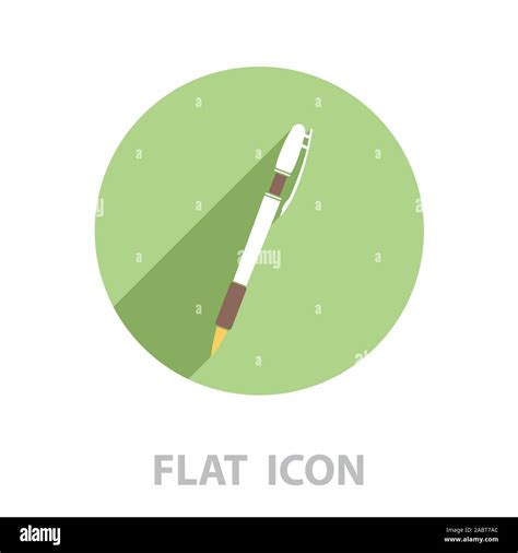 Vector Ballpoint Pen Icon Stock Vector Image And Art Alamy