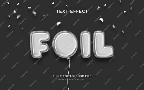 Premium Psd Ballon Text Effect