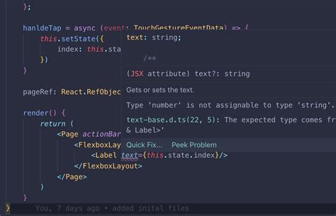 React Support · Issue 7132 · Nativescriptnativescript · Github
