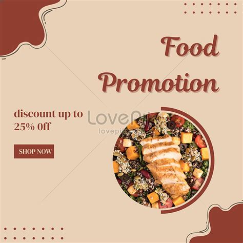 패스트 푸드 프로모션 배너 배경 일러스트 무료 다운로드 Lovepik