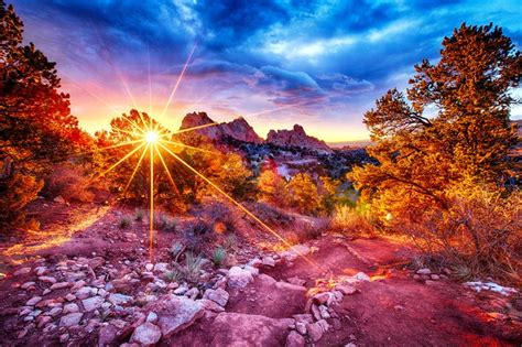 Garden Of The Gods Sunrise Lars Leber Photography