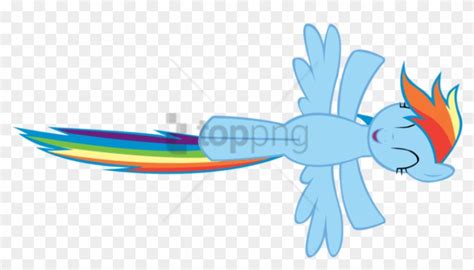 Mlp Rainbow Dash Vector Vliegend Mlp Rainbow Dash Vector Vliegend