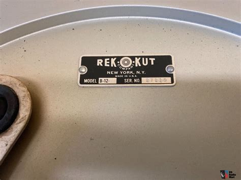 Rek O Kut Rondine B 12 Turntable Photo 4999414 US Audio Mart