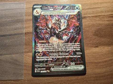 Pokémon Charizard Ex Paf 234 Nej Karta Z Edice Paldean Fates Aukro