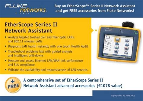 Etherscope Series Ii Network Assistant Fluke Testery