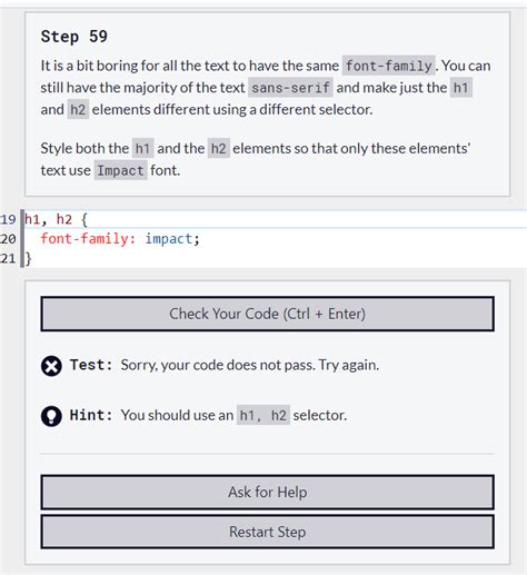 I Was Sure I Did It Right But I Cant Find The Reason Why It Didnt Passdoes Anyone Know