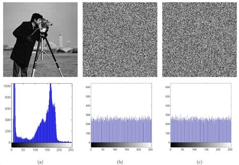 2d Logistic Transposition Results A Plaintext Image P And Histogram Download Scientific