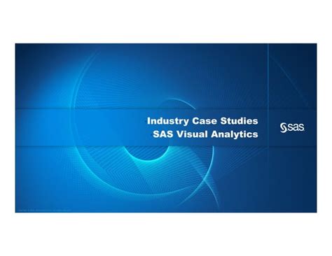 sas visual analytics overview ppt
