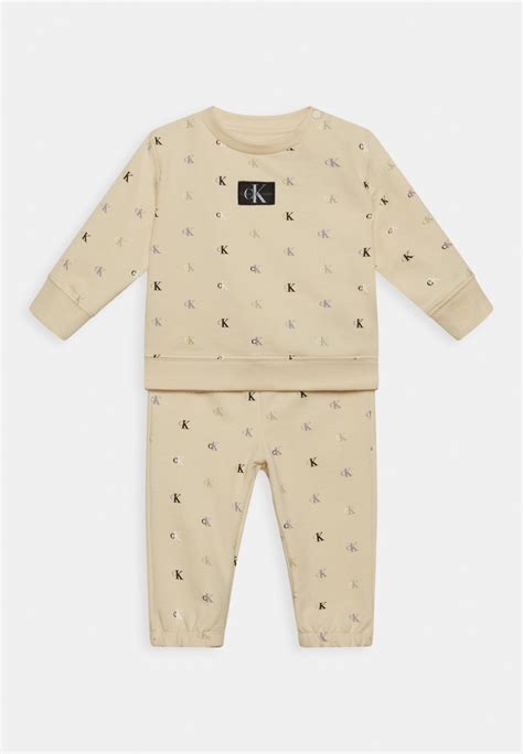 Calvin Klein Jeans Monogram Unisex Set Sweatshirt Muslin Monogram