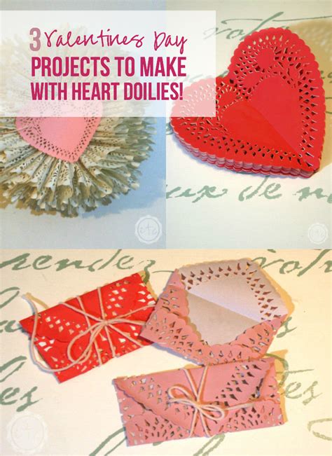 10 Clever Heart Doily Crafts Design Improvised