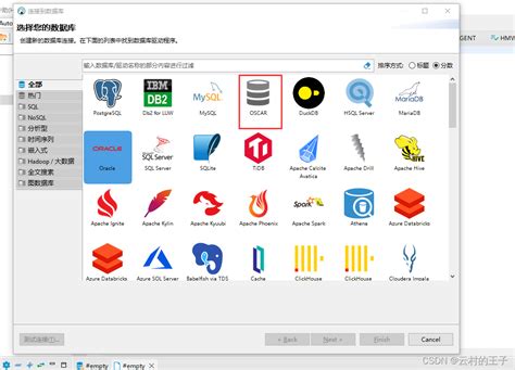 Dbeaver连接国产数据库的步骤dbeaver连接oscar数据库 Csdn博客