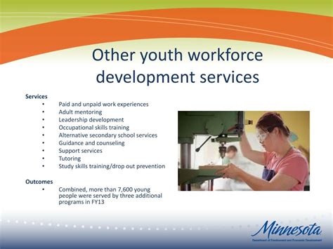 Ppt Deed Workforce Development Program Programs Powerpoint