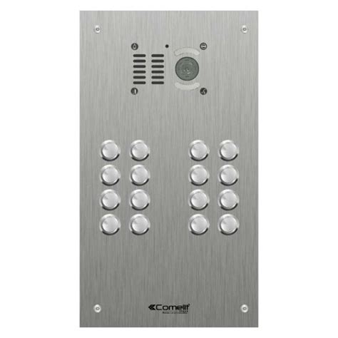 The Comelit Vk4616 05 16 Way Engravable Ikall Video Keypad