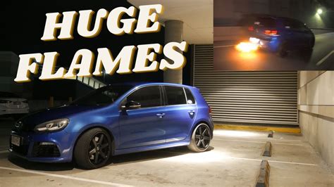 Mk6 Golf R Stage 2 Crackle Tune Youtube