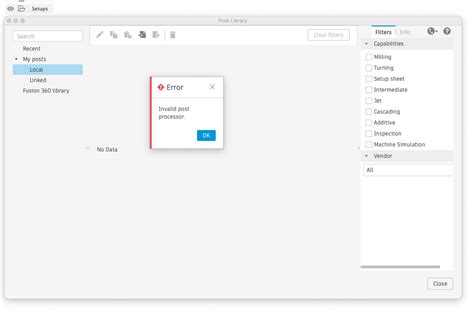 New Fusion 360 Update Breaking Post Processor Fusion360 V1