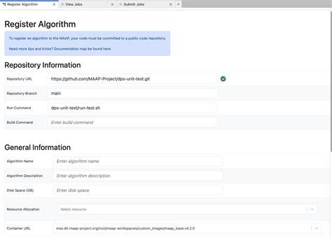 Running Algorithms At Scale — Maap Docs Documentation