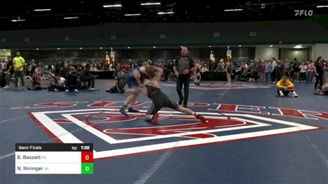 144 Lbs Semifinal Bo Bassett Pa Vs Noah Nininger Va