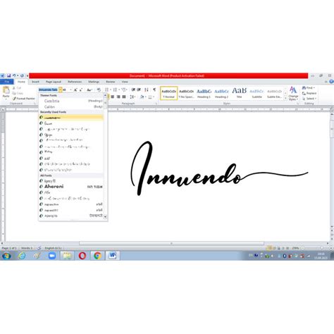 Innuendo Font With Tails Romantic Fonts Script Fonts Bea Inspire Uplift
