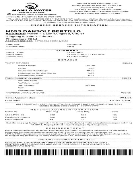 Ment Manila Water Migs Bertillo Pdf Value Added Tax Government Finances