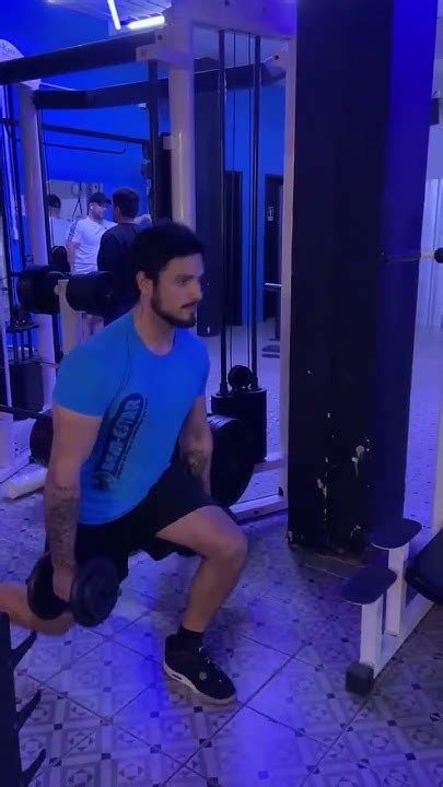 Passada Com Halteres Youtube