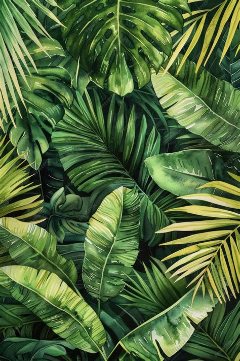 Detailed View Of A Cluster Of Green Leaves Suitable For Nature Backgrounds Premium Ai Detailed View Of A Cluster Of Green Leaves Suitable For Nature Backgrounds Premium Ai