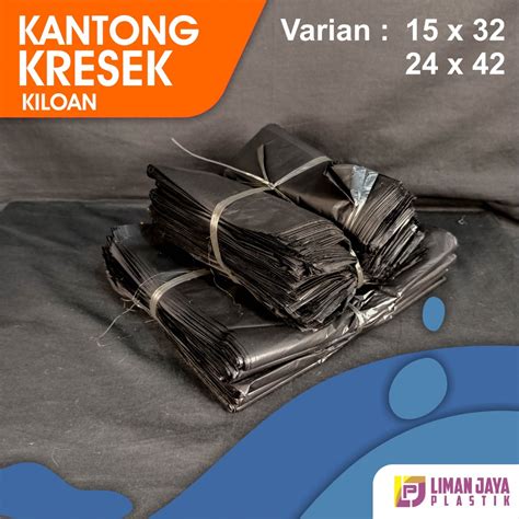 Jual Kantong Kresek HD Hitam Kresek HD Hitam Kresek Kiloan Kresek