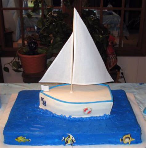 Sailboat Cake