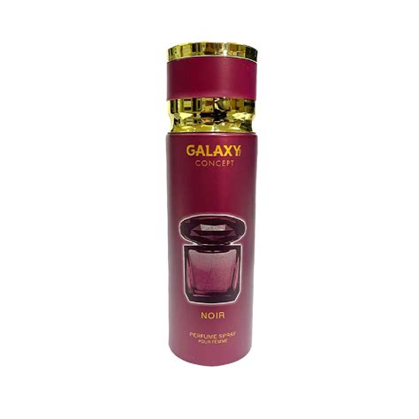 Perfume En Spray Galaxy Noir 200ml Cosméticos En Línea