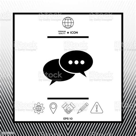聊天符號圖示向量圖形及更多互聯網圖片 互聯網 友誼 商務 Istock