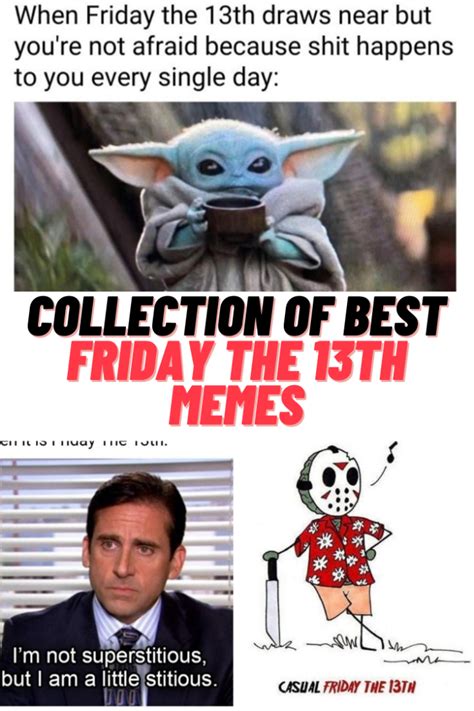 Best Friday The 13th Memes 2023 Collection Guide For Geek Moms