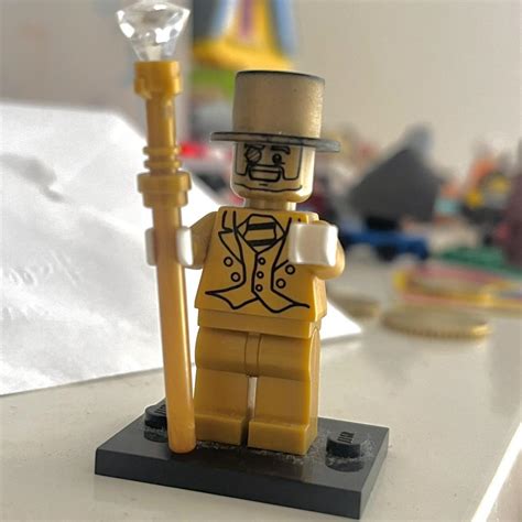 Mr Gold LEGO mini figure - Depop