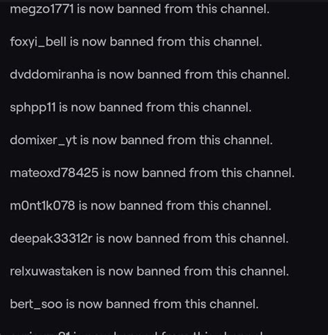 Live Grim Voyd On Twitter Is There A Way So Banned Or Timed Out Messages Dont Show Up In