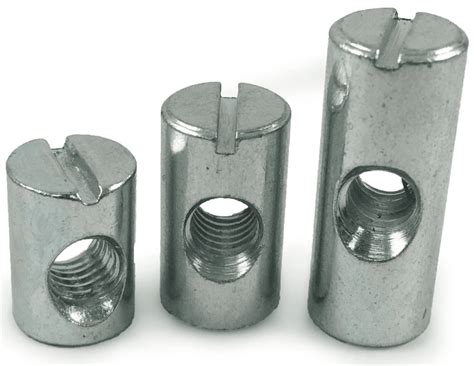 M6x120mm Furniture Connector Bolts And Cross Dowel Barrel Nuts