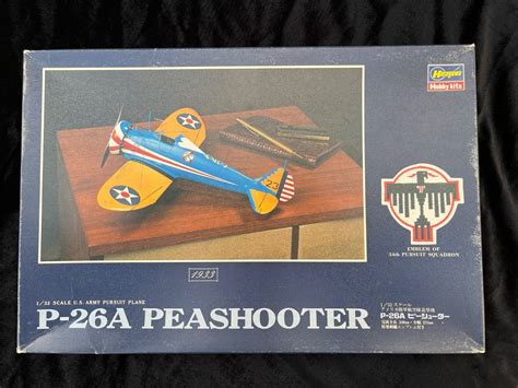 Hasagawa Boeing P 26 Peashooter 132 Open Model Kit 4846463379