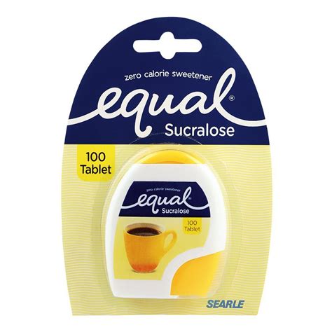 Equal Sucralose 100 Tablets