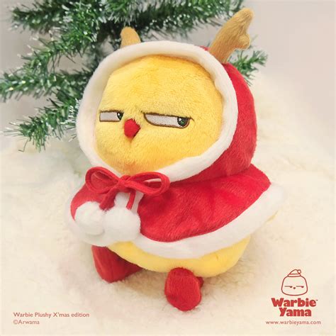 Warbie Plushy X Mas Pre Order Ship Dec Warbie Yama