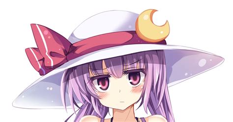 東方 【水着】パチュリー・ノーレッジ 祭唄のイラスト Pixiv