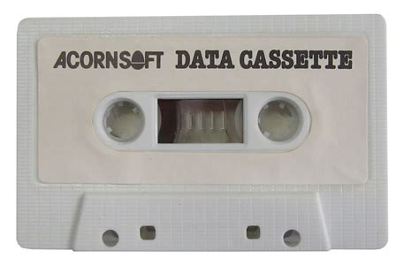 Acornsoft Data Cassette Software Computing History