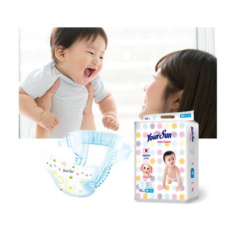 Japanese Ultra Soft Breathable Anti Leak Disposable Baby Diapers