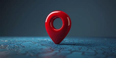 Animated 3d Game Sprite Of A Rotating Locator Pin Used For Map Navigation Or As A Destination