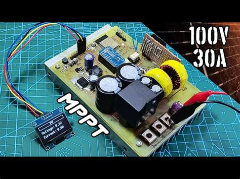 diy mppt solar charge controller esp32