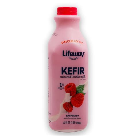 Lifeway Kefir Probiotic Milk Raspberry Low Fat 946ml Online At Best