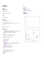HW5 Docx Matlab Code Q1 Dataset1 Clear Close All Clc Load Hw5 1 Data1