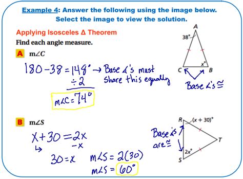 3 Triangle Angle Theorems
