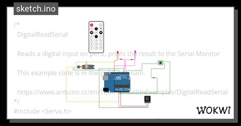 LED Servo Start Beginner Inprogress Wokwi ESP32 STM32 Arduino Simulator