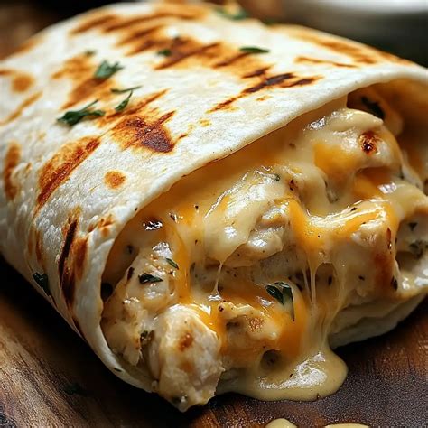 Best Cheesy Garlic Chicken Wraps Easy And Delicious Meal Optimal Recipes